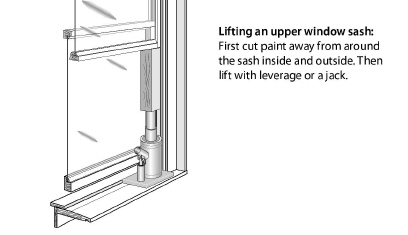 Window Repair and Air Leakage Reduction